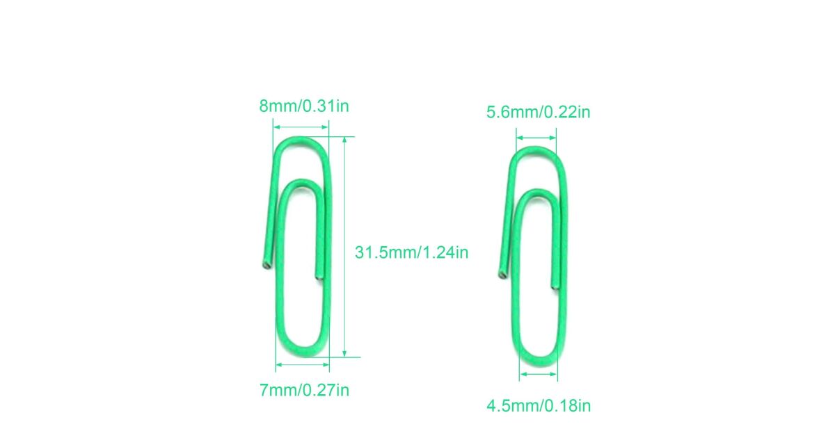 Agrafe de birou multicolore 3 cm, set 600 bucăți, metalice cu înveliș ...