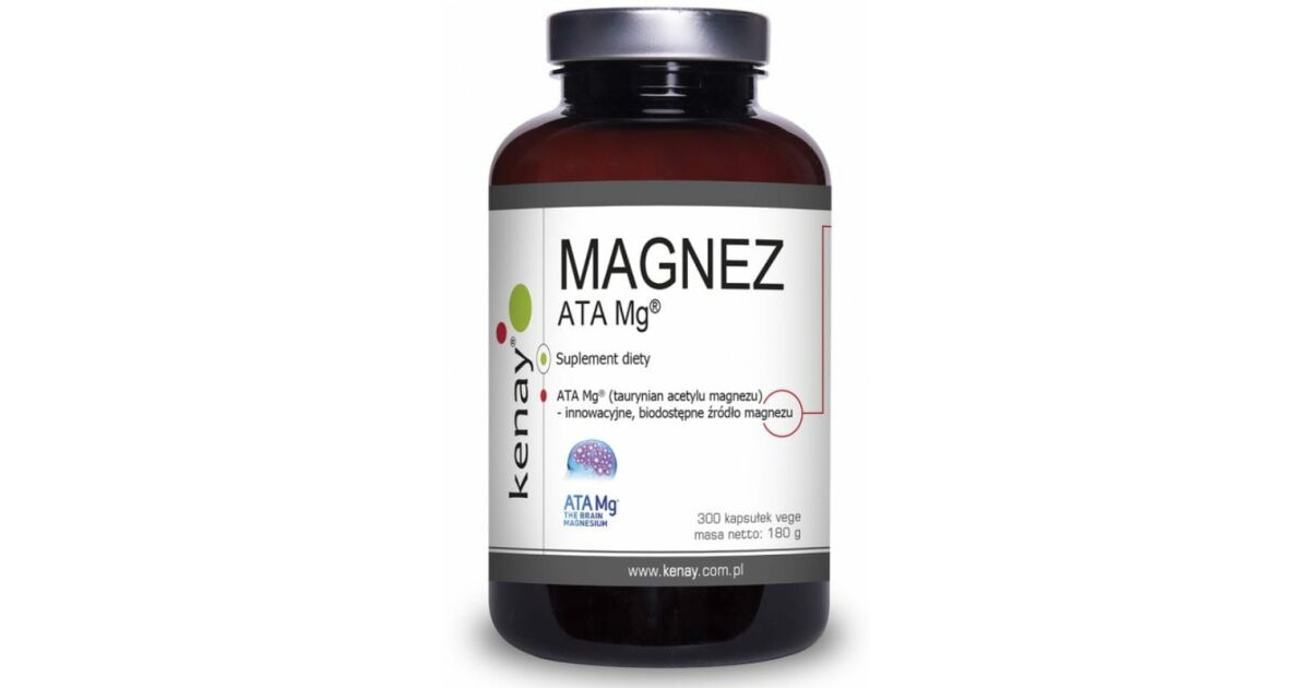 Magnézium ATA Mg (magnézium-acetil-taurát) 300 kapszula | Pepita.hu