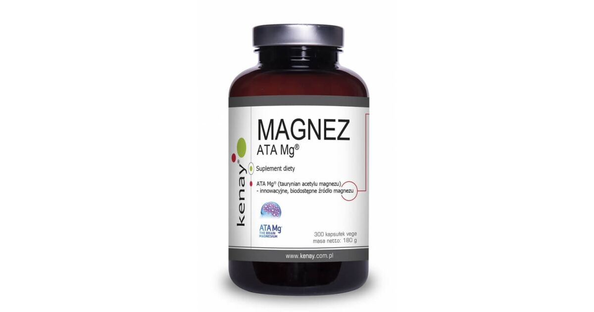 Magnézium ATA Mg (magnézium-acetil-taurát) 300 kapszula | Pepita.hu