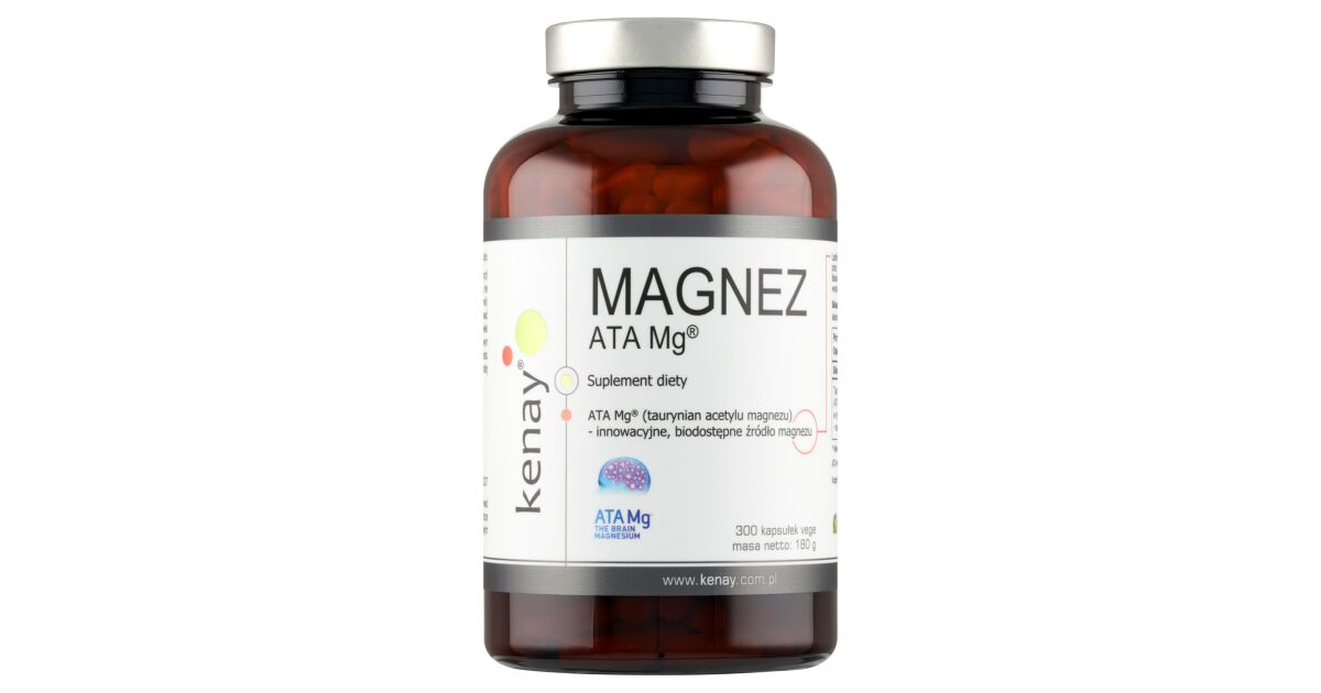 Magnézium ATA Mg (magnézium-acetil-taurát) 300 kapszula | Pepita.hu