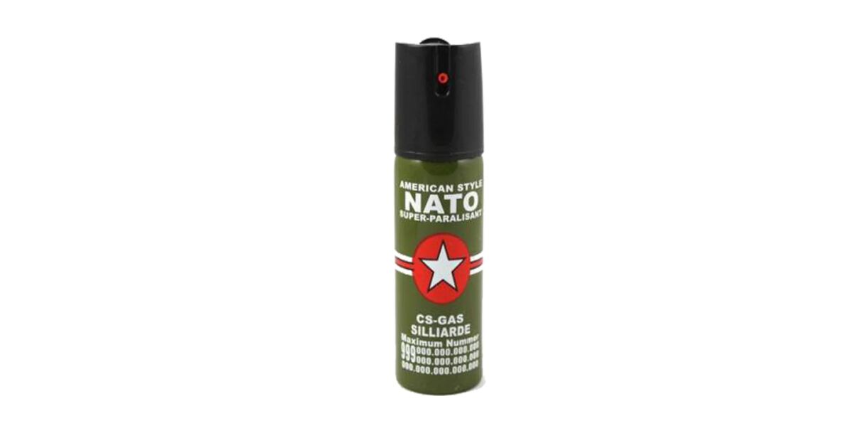 3 db NATO Védelem Paralizáló Spray szett, 90 ml, Jet hajtás, Zöld ...