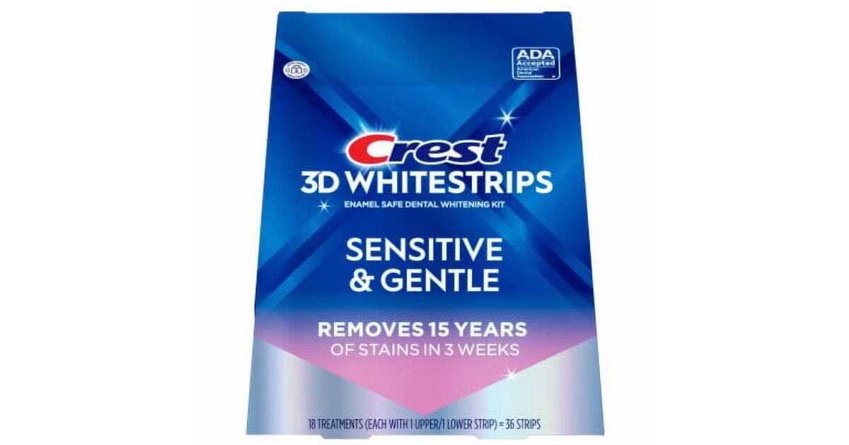 Vélemények: 18x fogfehérítő csík készlet, Crest, 3D White, érzékeny és ...