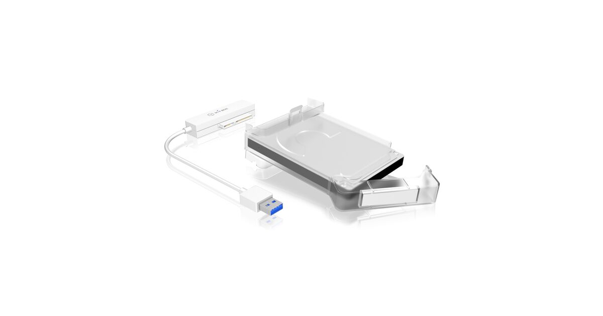 RaidSonic IcyBox IB-AC703-U3 SATA - USB 3.0 adapterkábel 2.5 külső HDD ...