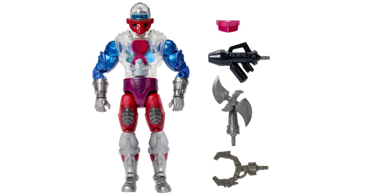 Mattel Masters of the Universe Masterverse New Eternia Roboto figura ...