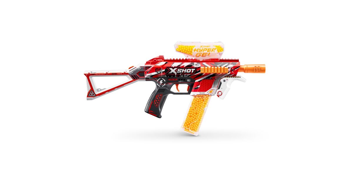 Zuru XSHOT HyperGEL Trace Fire zselégolyó lövő fegyver + 2500 ...