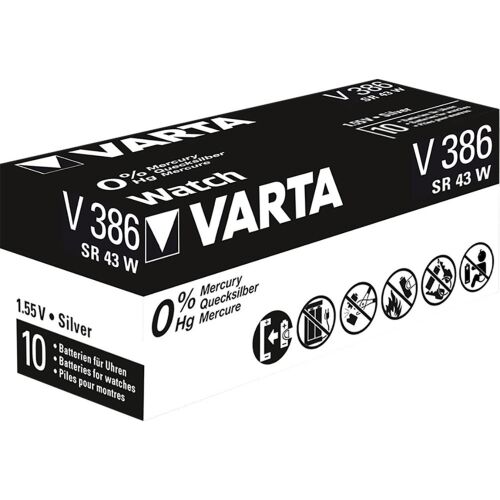 Varta Ezüst oxid SR43 gombelem (10db/csomag) | Pepita.hu