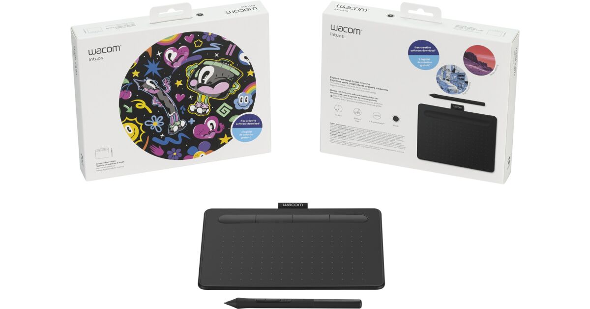 Wacom Intuos S fekete | Pepita.hu