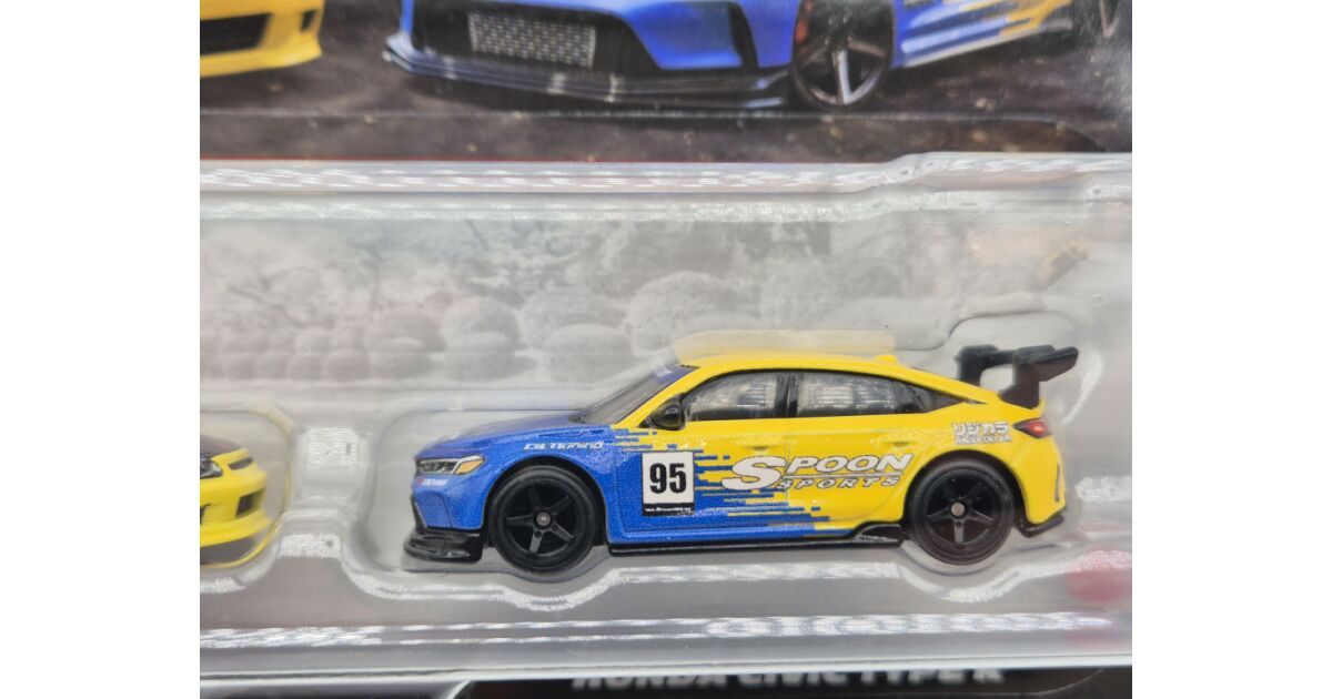 Hot Wheels Premium - Duo Pack - Honda Civic Type R (EK9) '99 - Honda ...