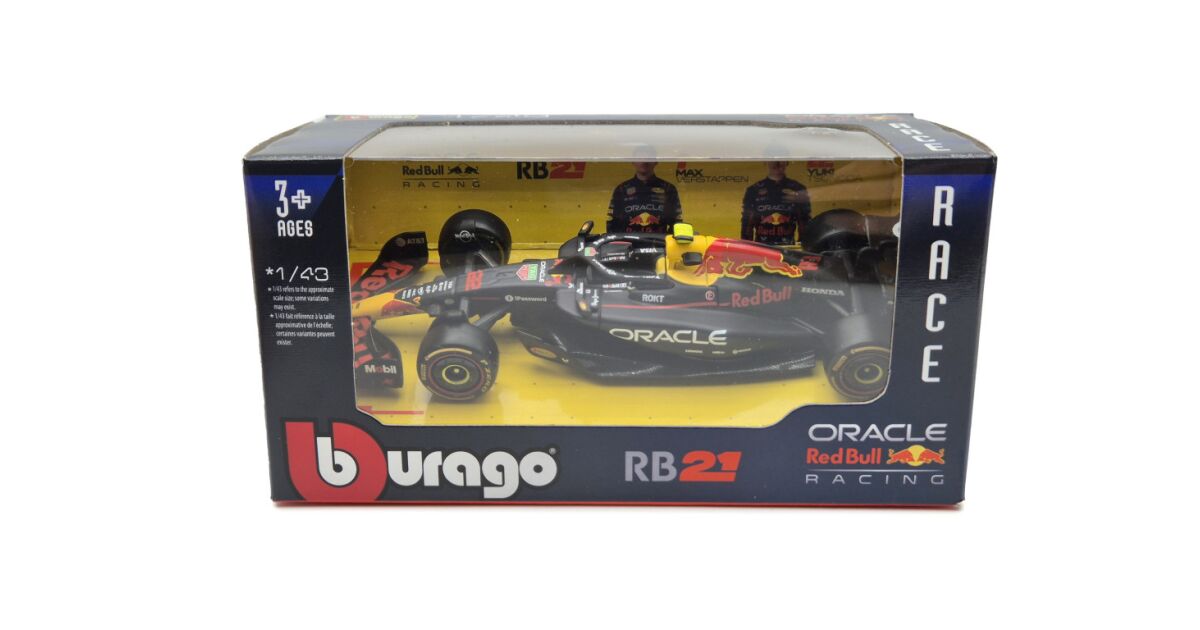 Red Bull RB21 F1 #22 (2025) – Yuki Tsunoda – Bburago – 1:43 | Pepita.com