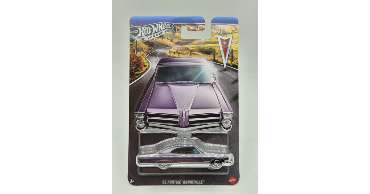 Hot Wheels Silver Series Pontiac - Pontiac Bonneville (1965) - Hot ...