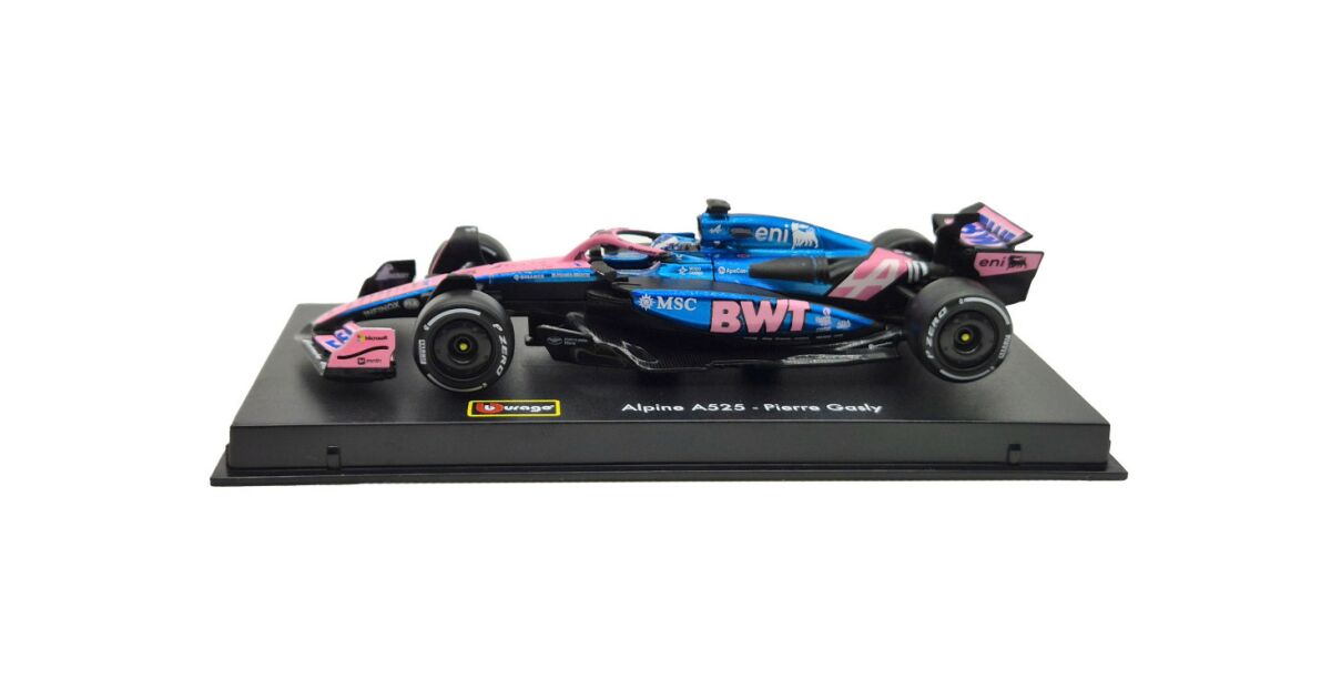 Alpine A525 F1 #10 (2025) - Pierre Gasly - S VODIČOM - Bburago - 1:43 ...
