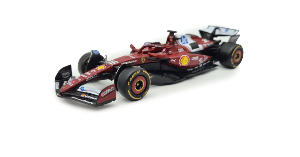 Ferrari SF-25 Team Scuderia F1 #16 (2025) - Charles Leclerc - Bburago ...