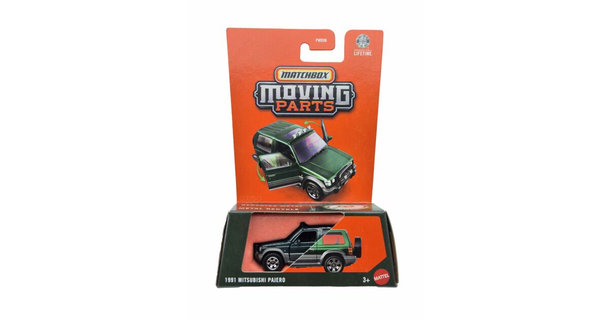 Matchbox Moving Parts - Mitsubishi Pajero (1991) - Matchbox - 1:64 ...