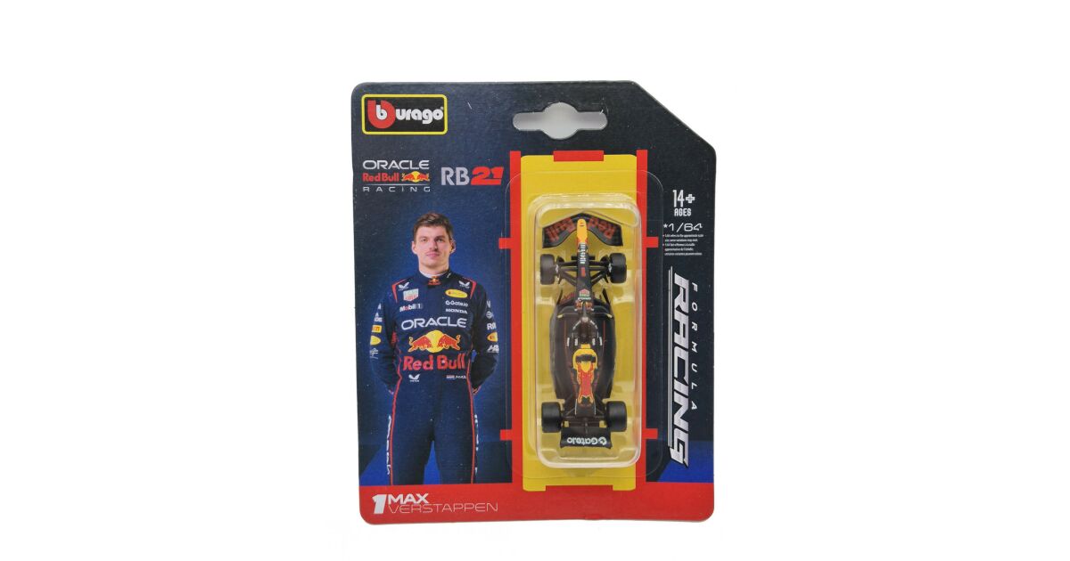Red Bull RB21 F1 #1 (2025) - Max Verstappen - Bburago - 1:64 | Pepita.com