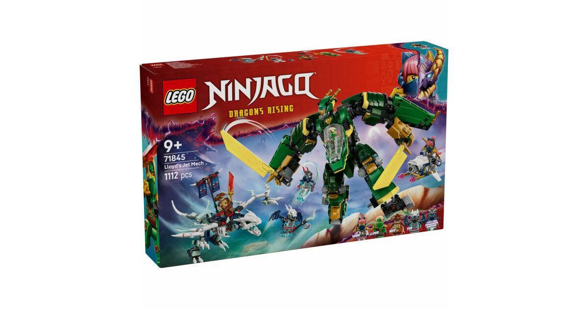 LEGO NINJAGO Robotul-avion cu reactie al lui Lloyd 71845 | Pepita.hu