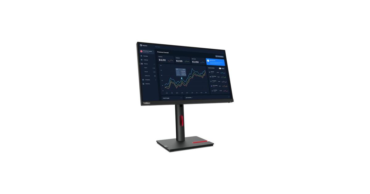 Lenovo ThinkVision T23i-30 LED display 58,4 cm (23) 1920 x 1080 pixelek ...