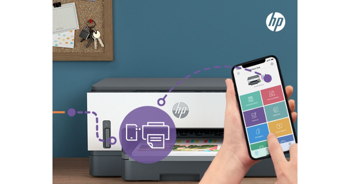 HP Smart Tank 725 Vezeték nélküli All-in-One Színes Nyomtató, Másoló ...