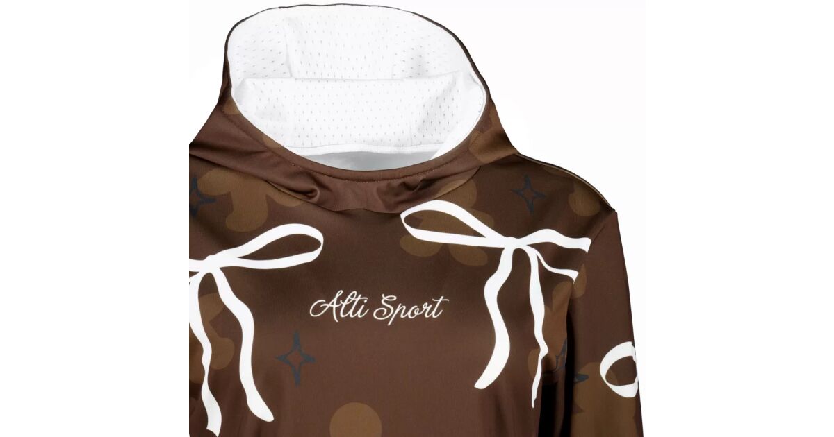 Hanorac premium de Crăciun pentru femei ALTISPORT VOJ/ALWVN10MI01 MARO ...