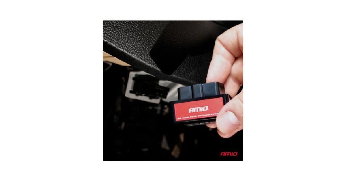Mini OBD2 Bluetooth AMiO diagnostický tester do auta | Pepita.com
