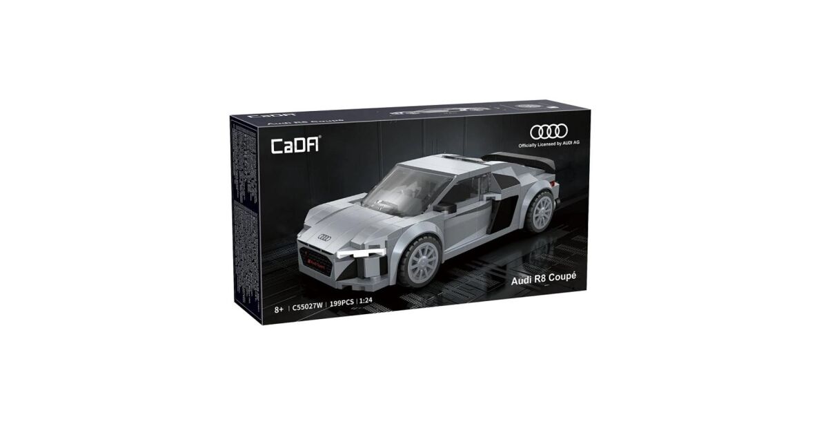CaDA C55027W – Audi R8 Coupe sportkocsi - 100% kompatibilis minden más ...
