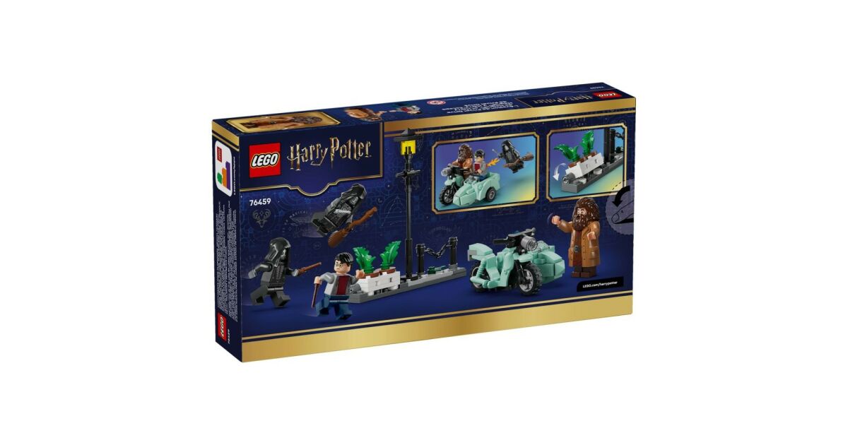 LEGO® Harry Potter 76459 Hagrid és Harry menekülése a Privet Drive-ról ...