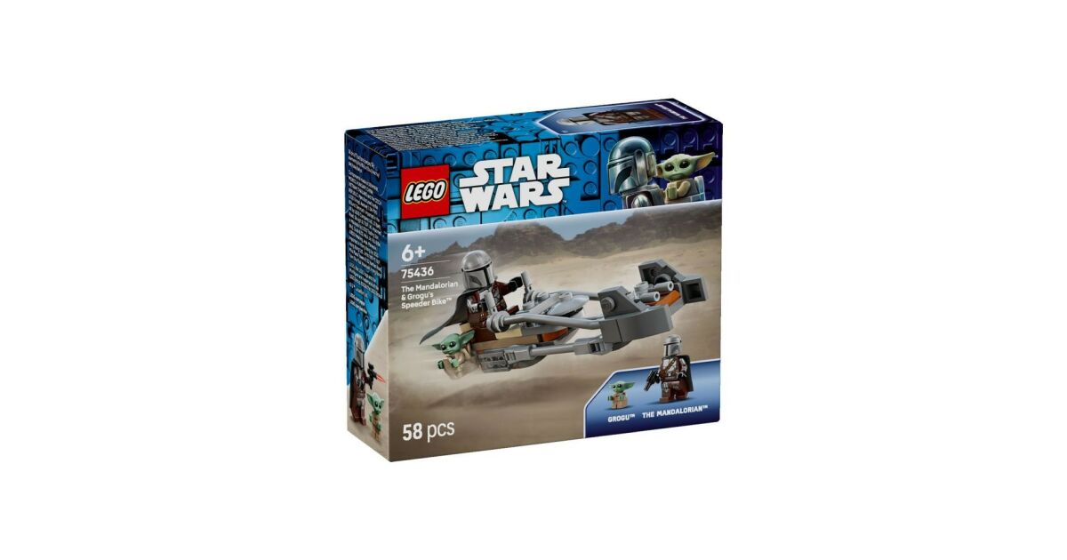 LEGO® Star Wars 75436 A Mandalóri és Grogu speeder bike-ja | Pepita.hu