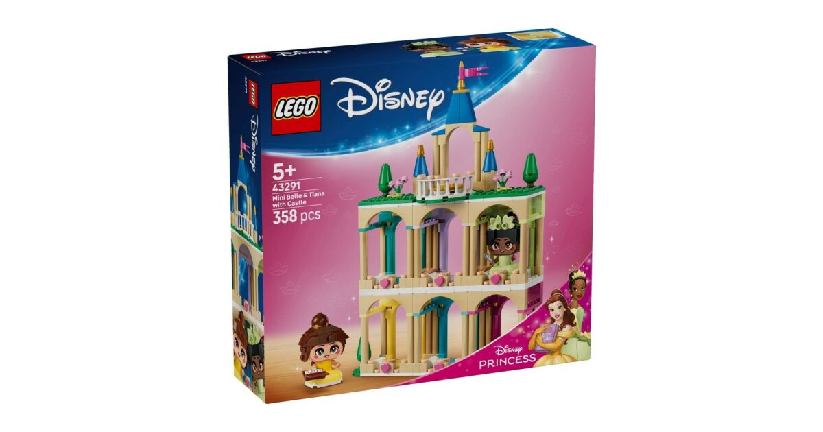 LEGO® Disney Mini Belle és Tiana kastéllyal 43291 | Pepita.hu