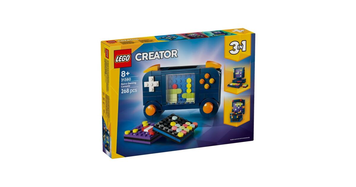 LEGO® Creator 31380 Retró játékkonzol | Pepita.hu