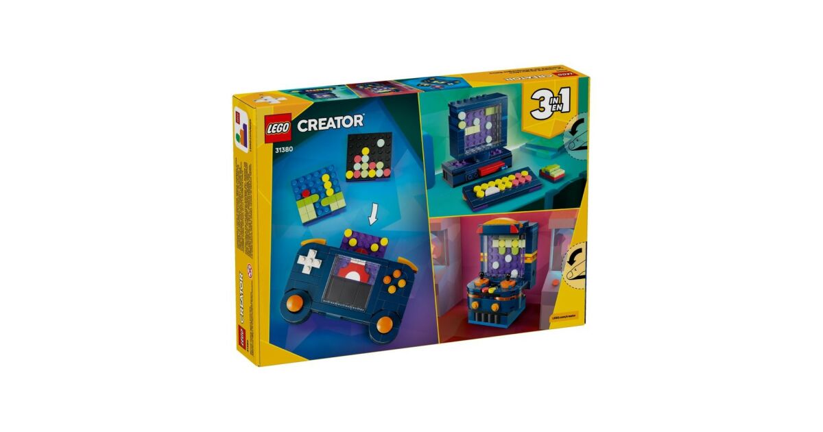 LEGO® Creator 31380 Retró játékkonzol | Pepita.hu