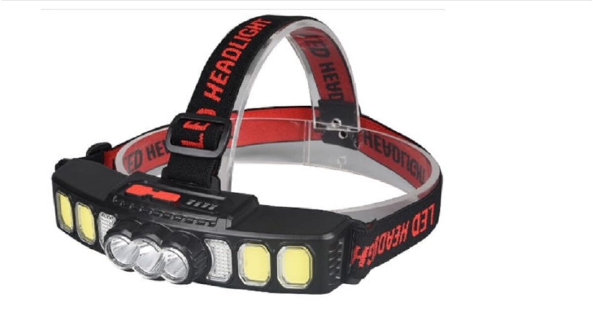 Lanterna frontala de cap LED 6 moduri de iluminare RD C160 | Pepita.com