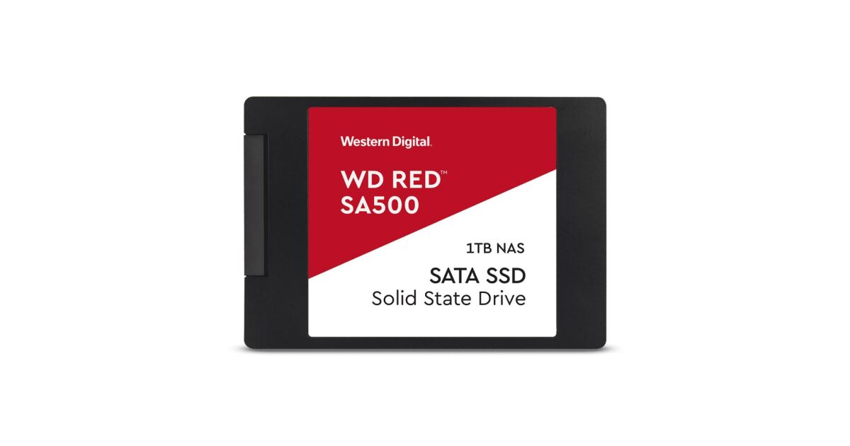WD Red SA500 WDS100T1R0A-68A4W0 - SSD - 1 TB - beépített - 2,5 - SATA ...