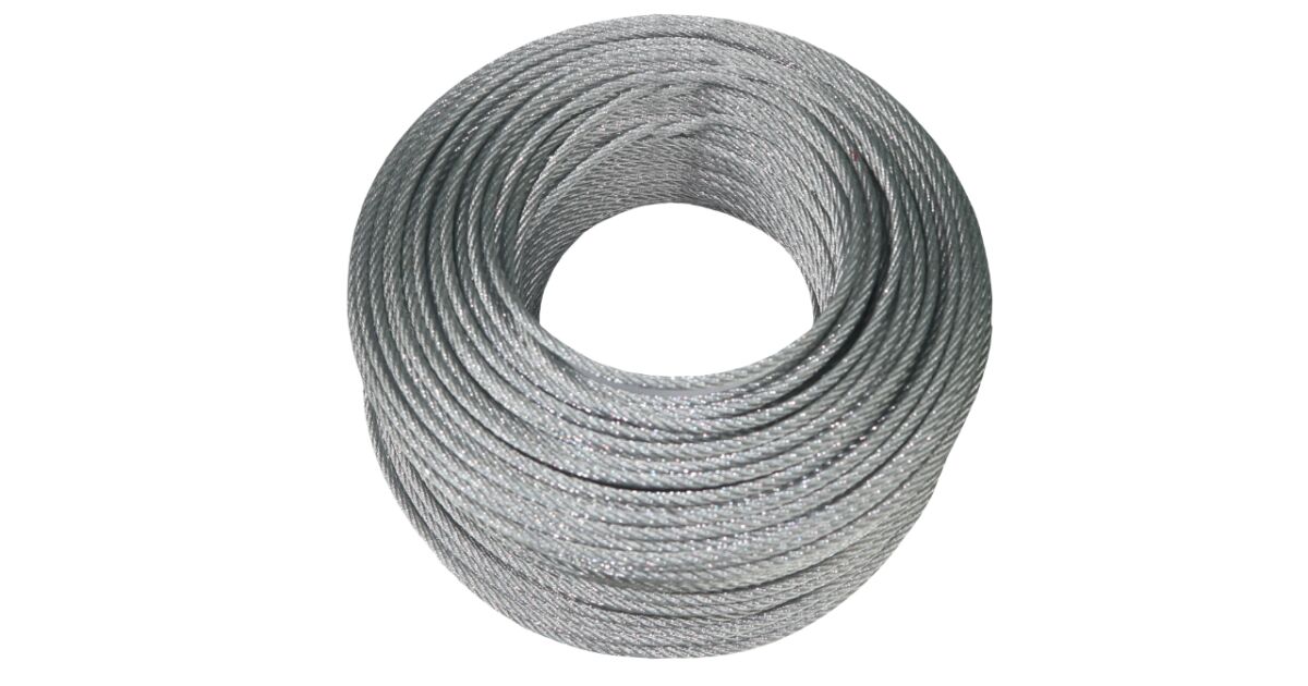 Cablu din otel ZINCAT 10 mm x 100 m | Pepita.com