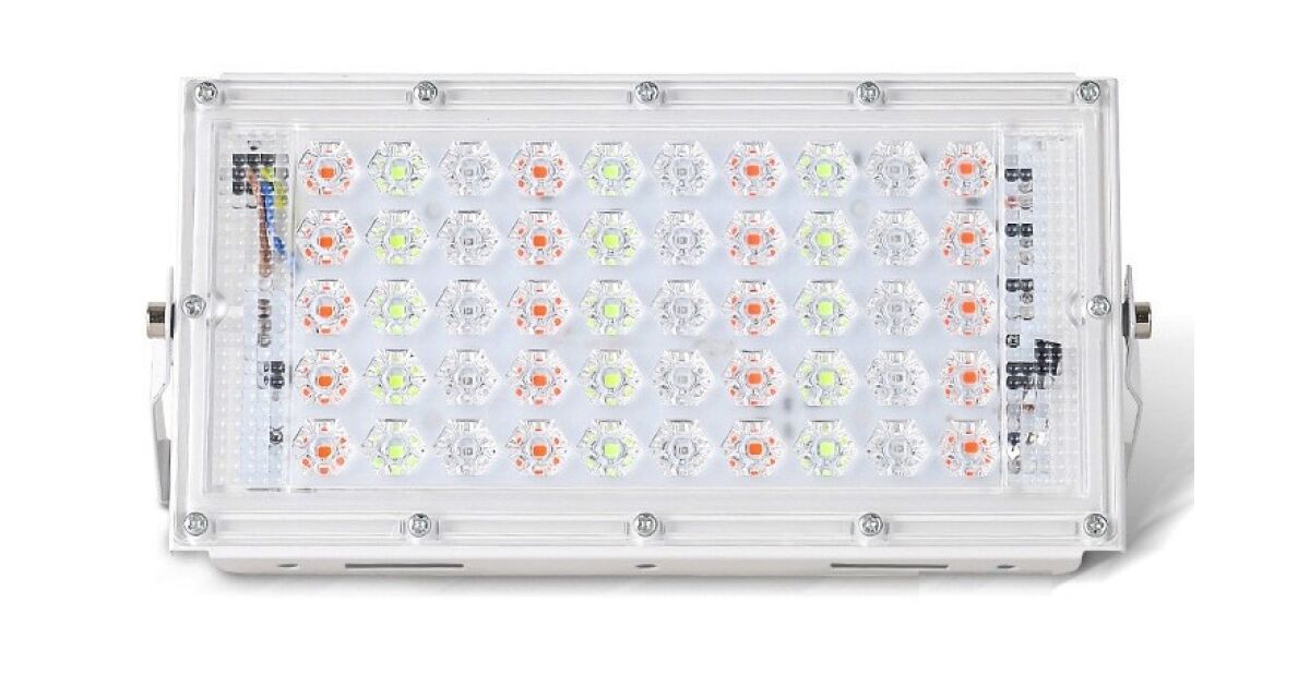 Lampa de lucru RGB 50LED 50W Multicolor cu Telecomanda XL | Pepita.com