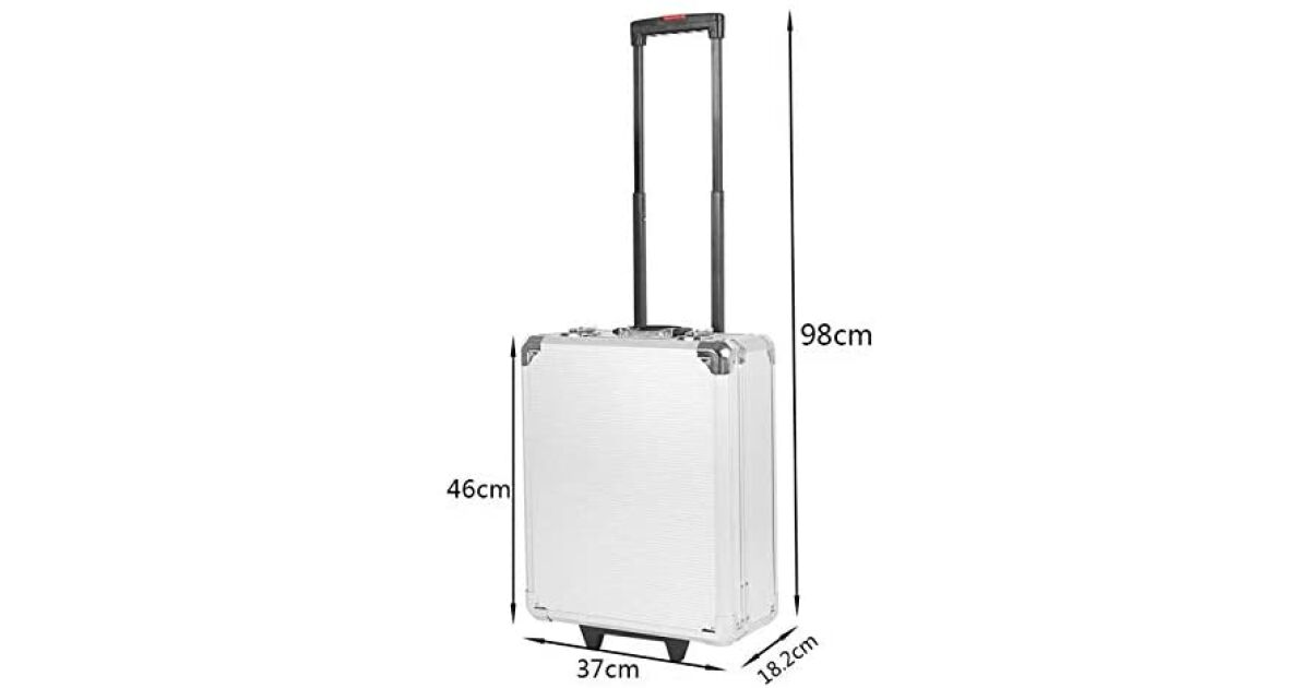 Trusa Completa Scule - 389 Piese in Valiza cu Roti Troller | Pepita.com