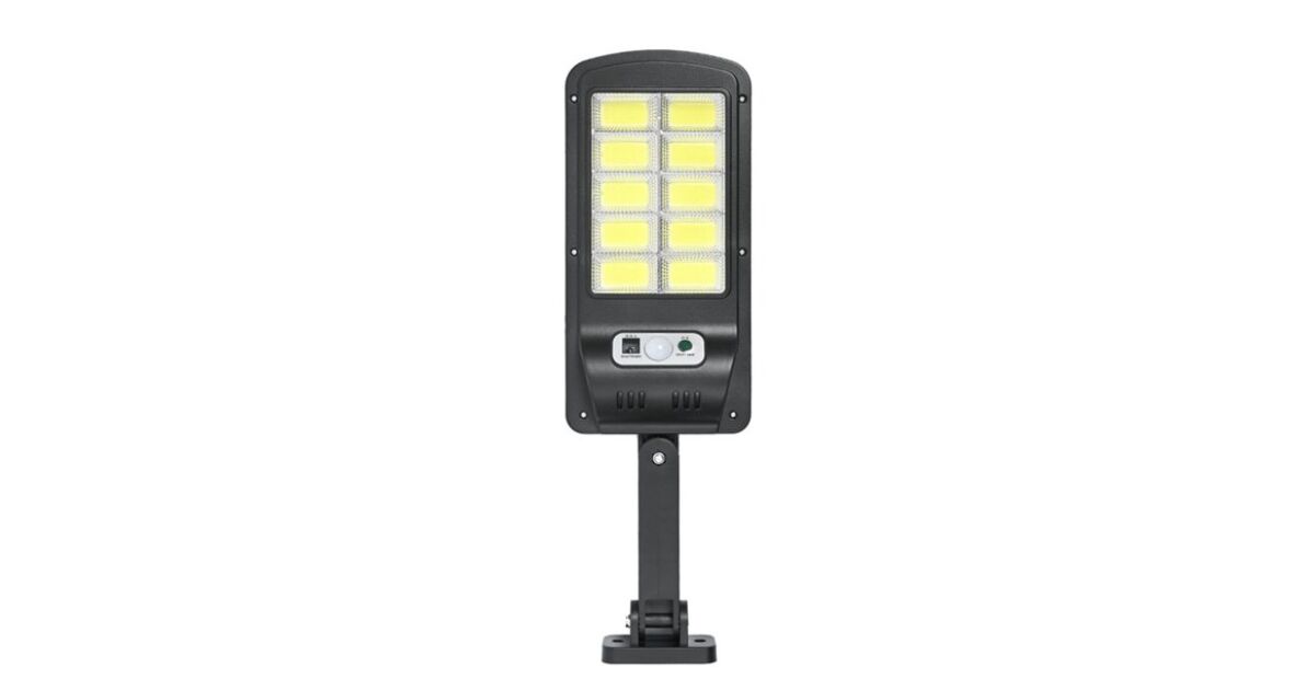 Mini Proiector 10W LED COB 10 CASSETE cu panou solar senzor de miscare ...