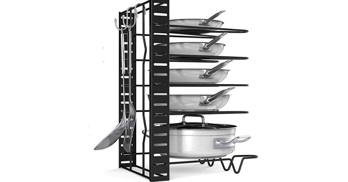 Suport vesela bucatarie ajustabil multifunctional cu 5 rafturi pentu ...