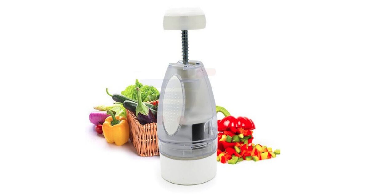 Tocator manual Perfect Chopper Deluxe pentru maruntit legume si fructe ...