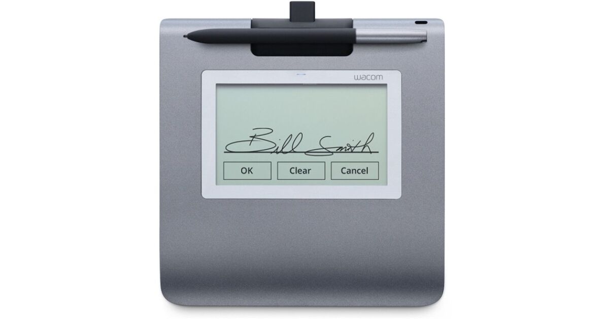 Wacom STU-430 11,4 cm (4.5) Szürke LCD digitalizáló tábla | Pepita.hu