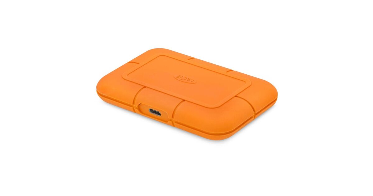 LaCie SSD külső, Rugged 2,5 1 TB - USB 3.1 Gen 2 Type C, narancssárga ...