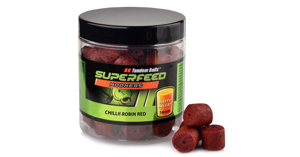 SuperFeed Hook Fatty Pellet 14mm/150g Chili Robin Red | Pepita.hu