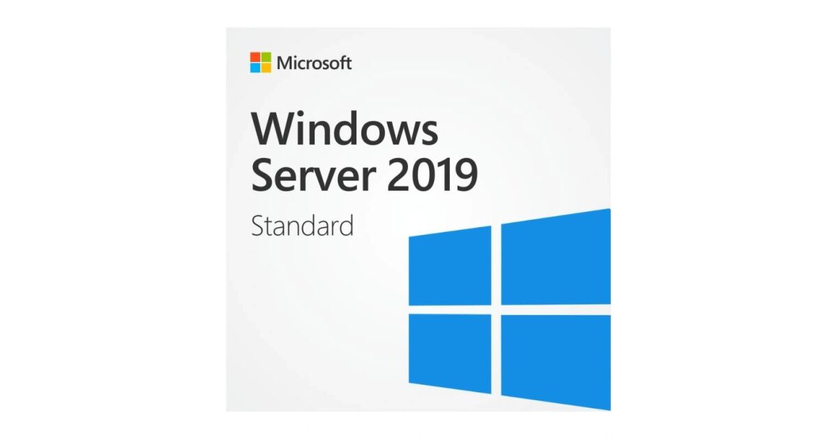 Microsoft Windows Server 2019 Standard COA matrica 16 Core licenc ...