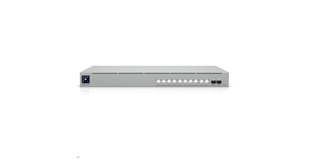 Ubiquiti USW-Pro-XG-10-PoE Fémházas 10-port gigabit Rack Switch | Pepita.hu