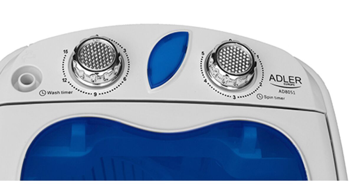 Mini-tragbare Waschmaschine AD 8051, 3 kg Fassungsvermögen, ideal für ...