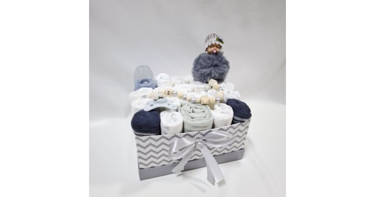 Kis baba box, pelenkatorta 2-5 kg, babaváró csomag, kelengye | Pepita.hu