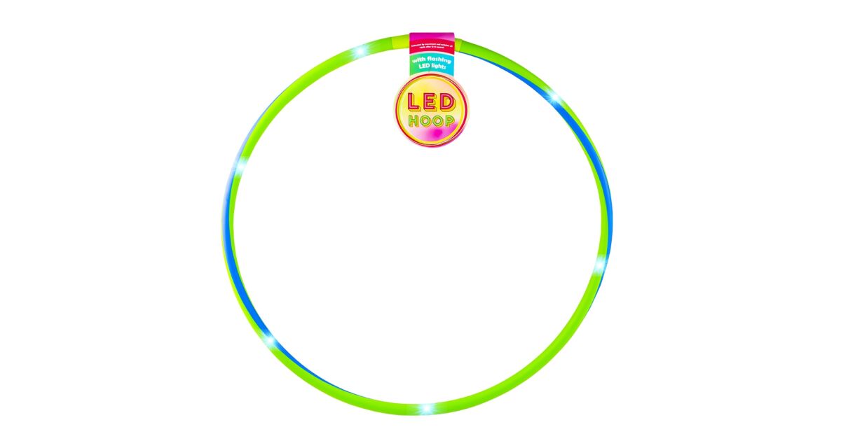 Cerc Hula Hoop, cu led, 60-72 cm, 36 buc/set | Pepita.com