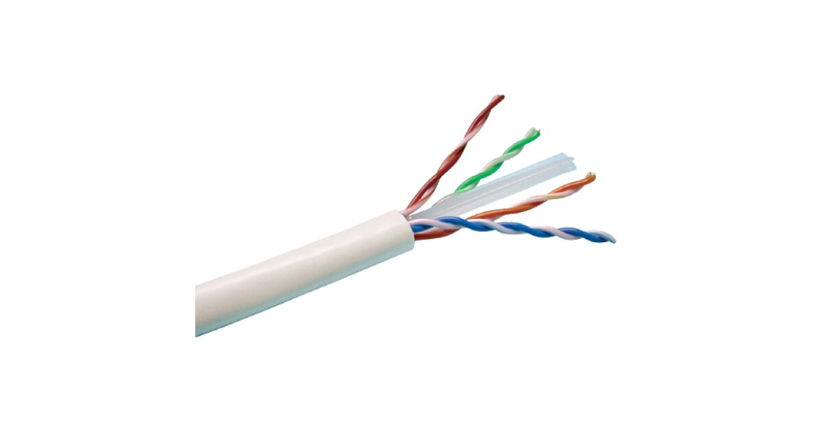 Cablu UTP cat 6 CUPRU 100% 305m, LSZH, 4x2x23 AWG - eRaya NET6LUT-305 ...