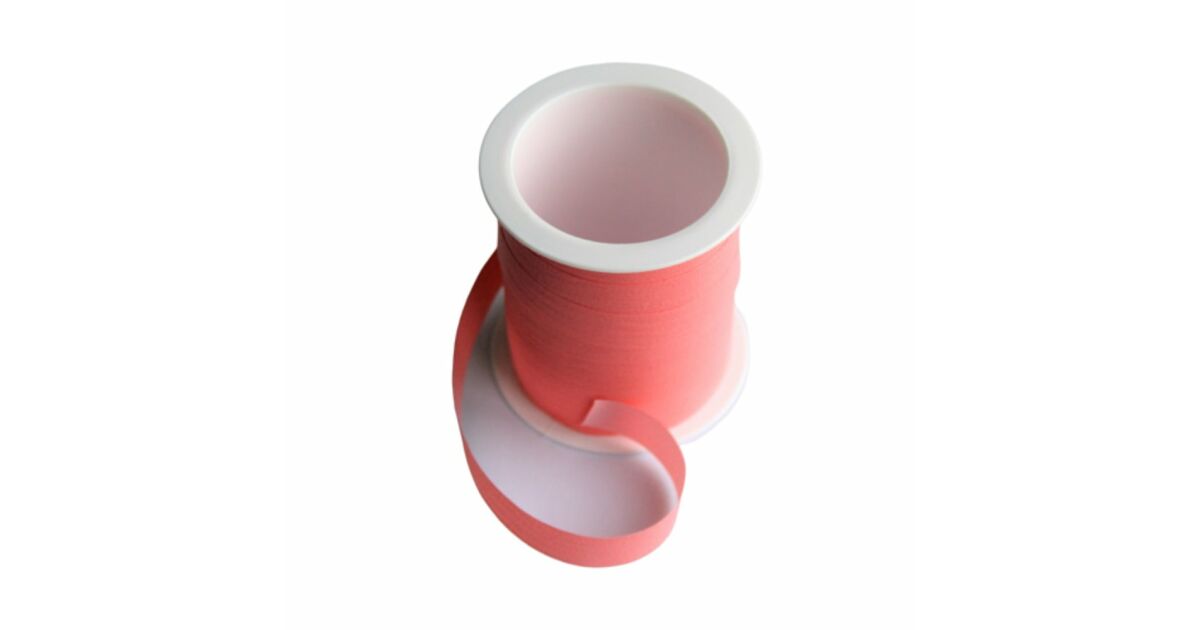 Minirolă rafie sintetică roz pal 10m x 10mm | Pepita.com