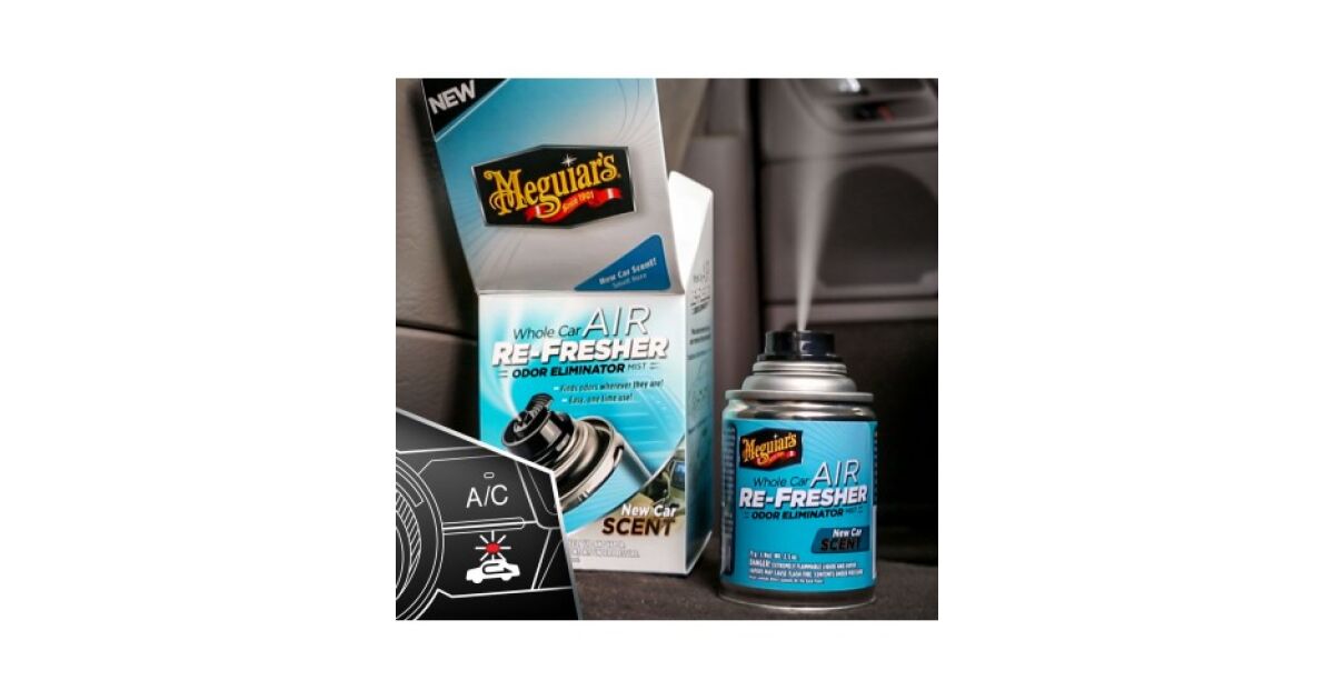 Odorizant auto sistemul de ventilatie Meguiar's New Car 74ml | Pepita.com