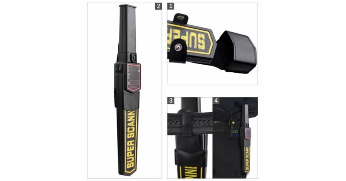 Detector de metale Super Scanner | Pepita.com