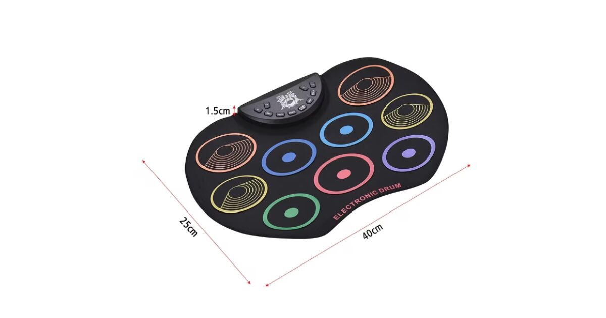 Set Tobe electronice digitale din Silicon cu pedale de picior 9 USB 9 ...